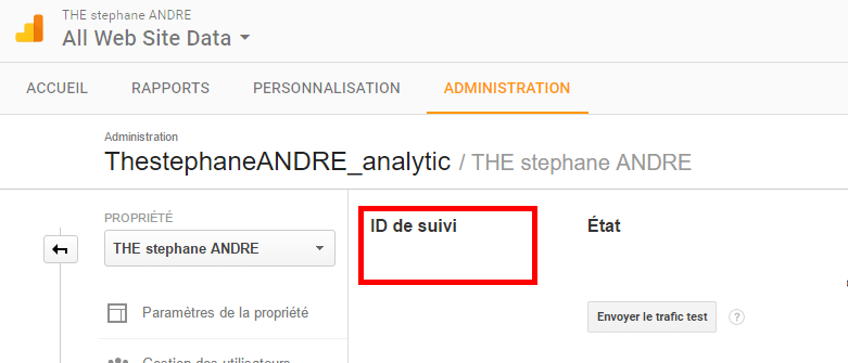 Analytique Ton Blog • Stephane Andre
