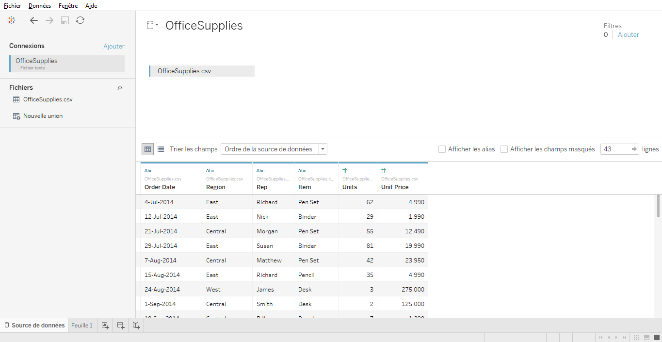 Connect Tableau Public To A CSV File • Stephane Andre