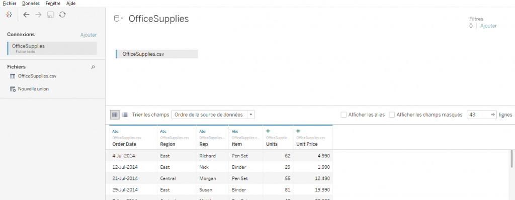 Connect Tableau Public To A CSV File • Stephane Andre