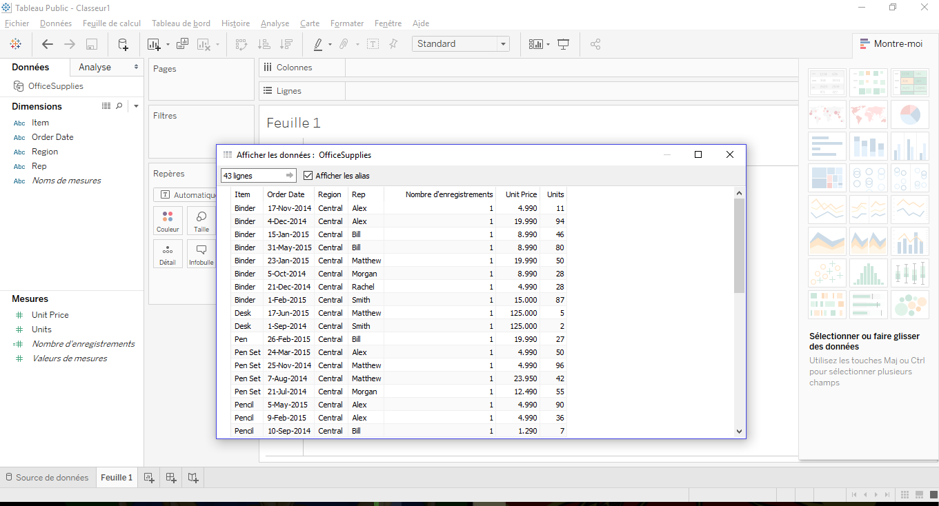 Connect Tableau Public To A CSV File • Stephane Andre