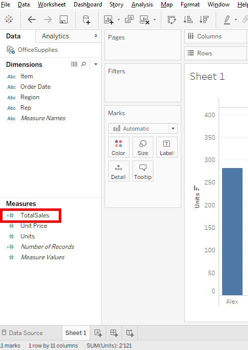 Create A Calculated Field • Stephane Andre