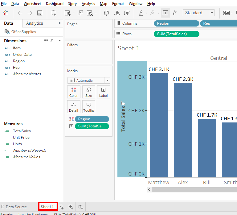 Export Worksheet • Stephane Andre