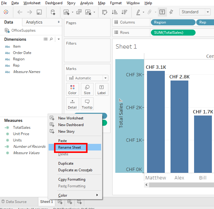 Export Worksheet • Stephane Andre