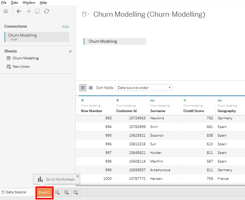 Connect Tableau To An Excel File • Stephane Andre