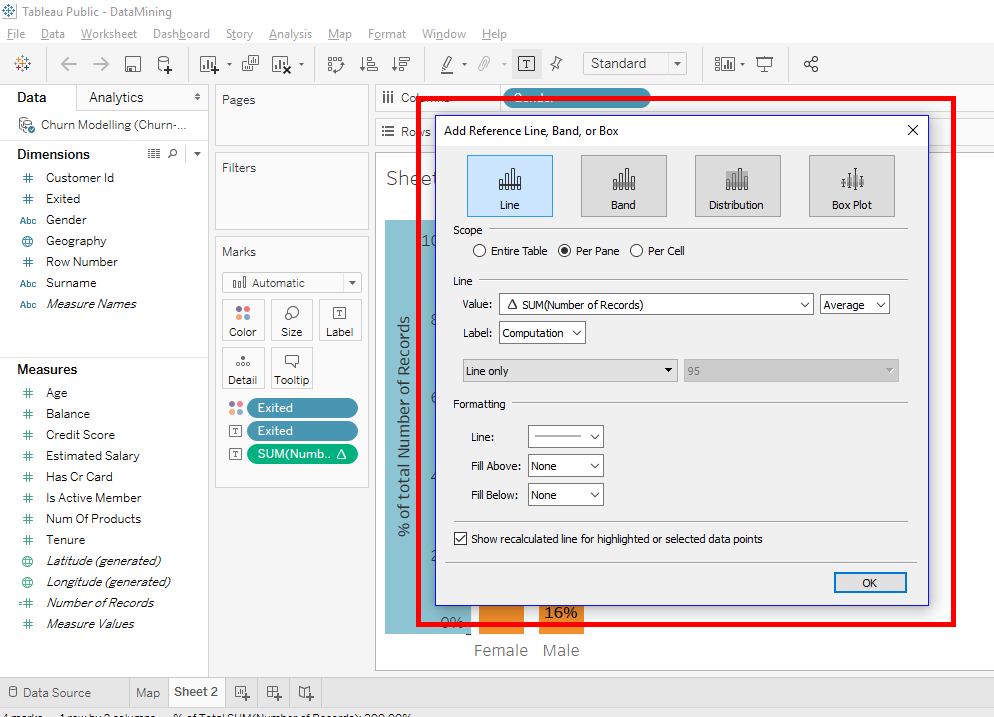 Add a Reference Line • Stephane Andre