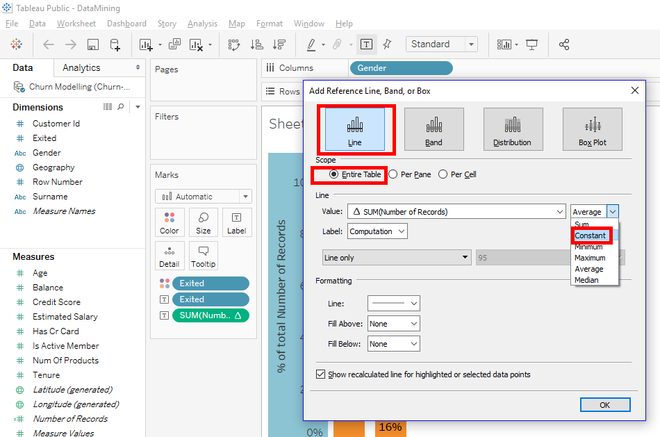 Add a Reference Line • Stephane Andre