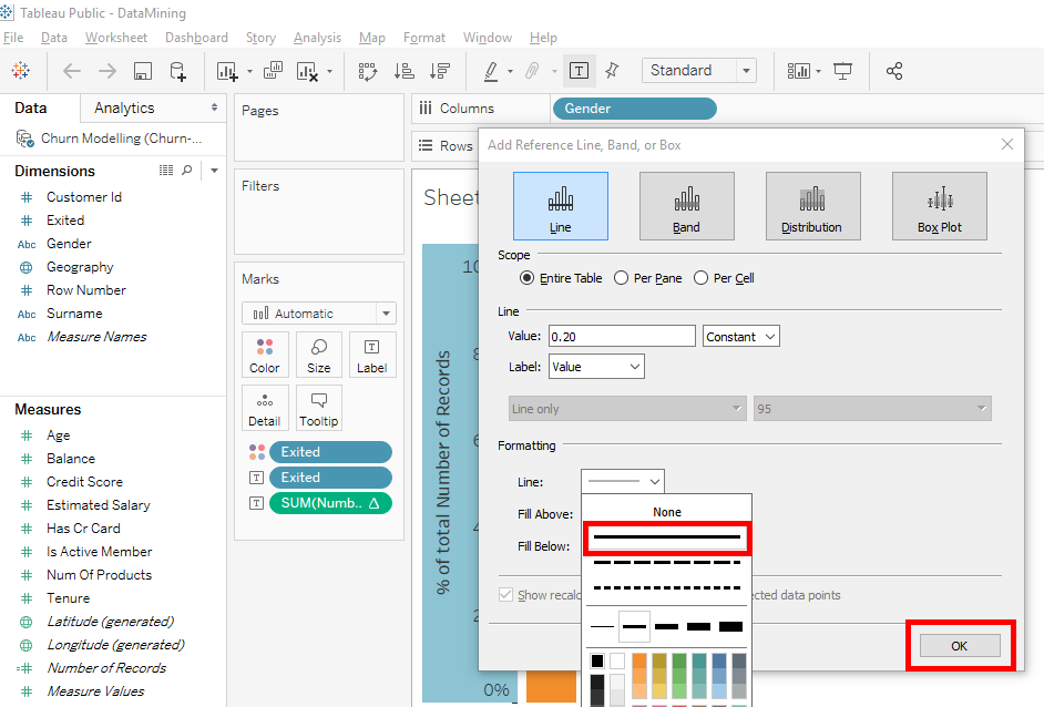 Add a Reference Line • Stephane Andre