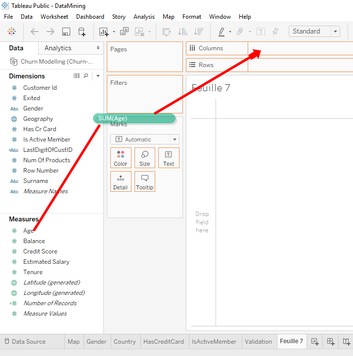 Create Bins and View Distributions • Stephane Andre
