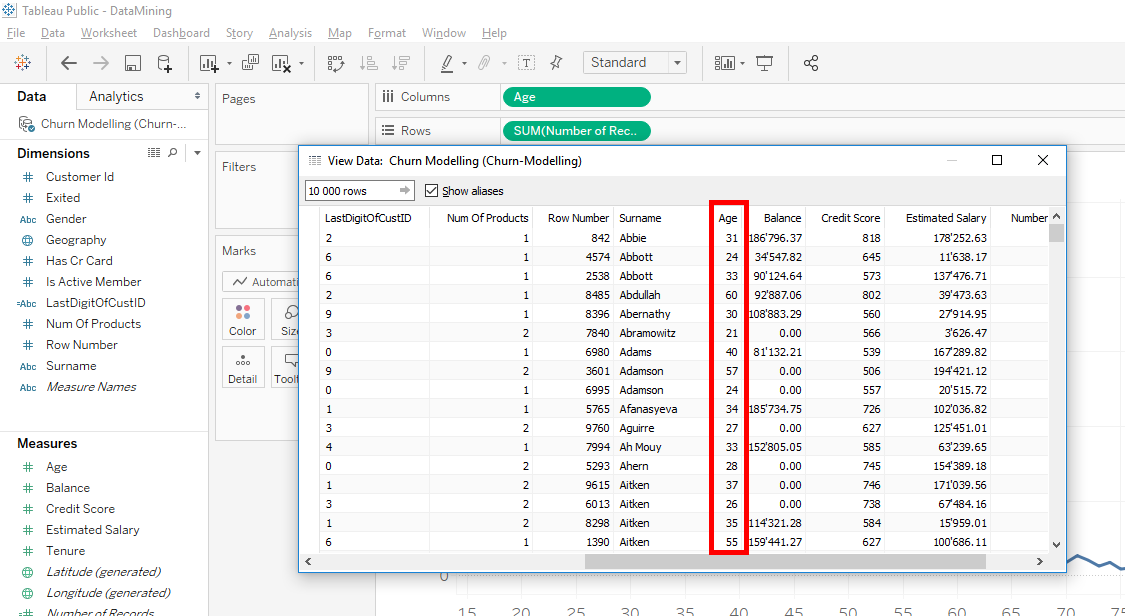 Create Bins and View Distributions • Stephane Andre