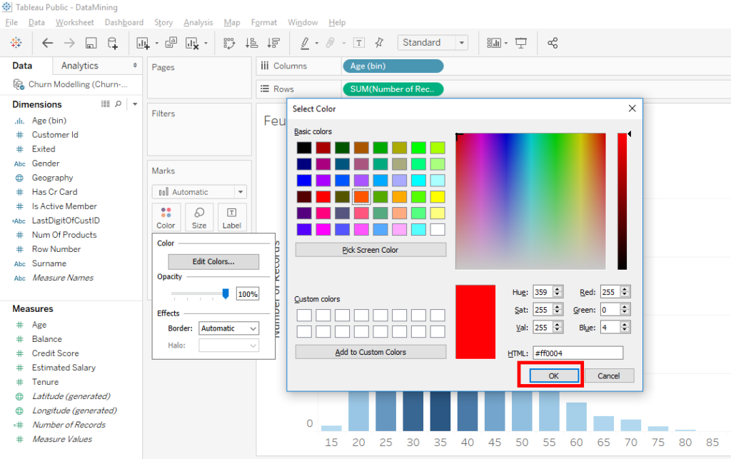 Create Bins and View Distributions • Stephane Andre