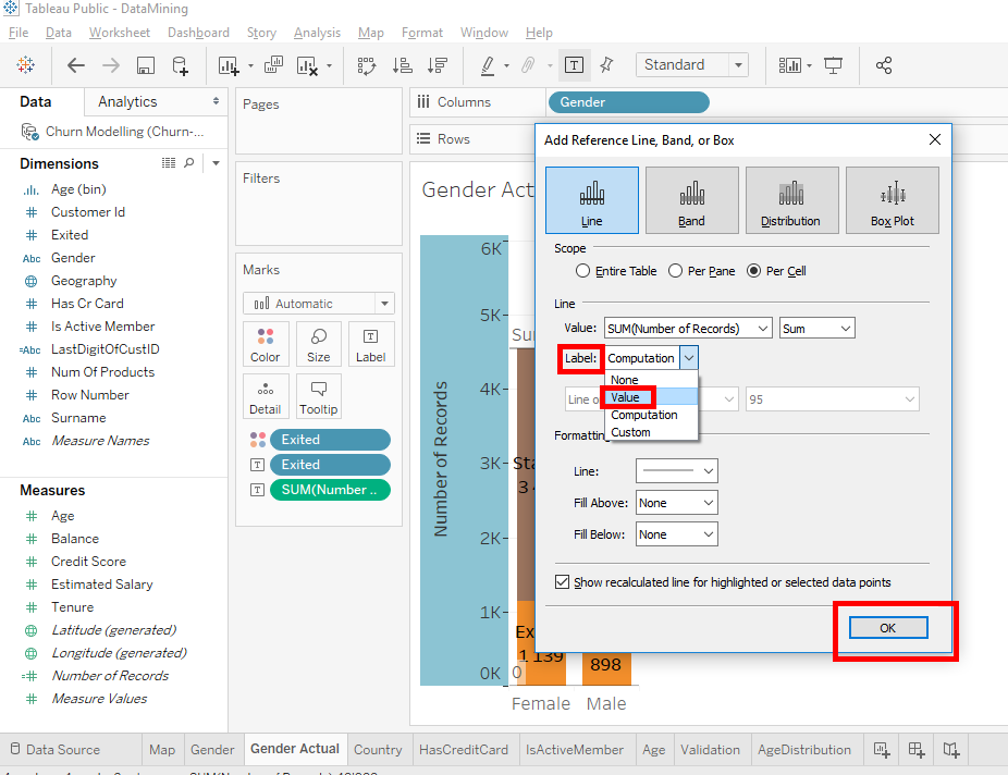 Validate Data Mining In Tableau With A Chi Square Test Stephane Andre