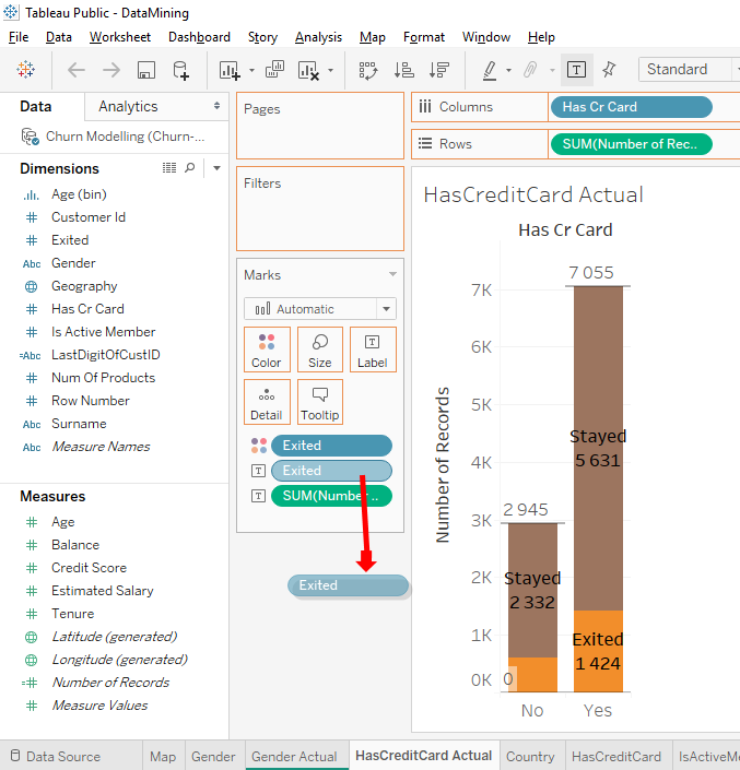 Validate Data Mining In Tableau With A Chi Square Test Stephane Andre